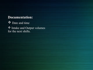 Intake and output chart | PPT