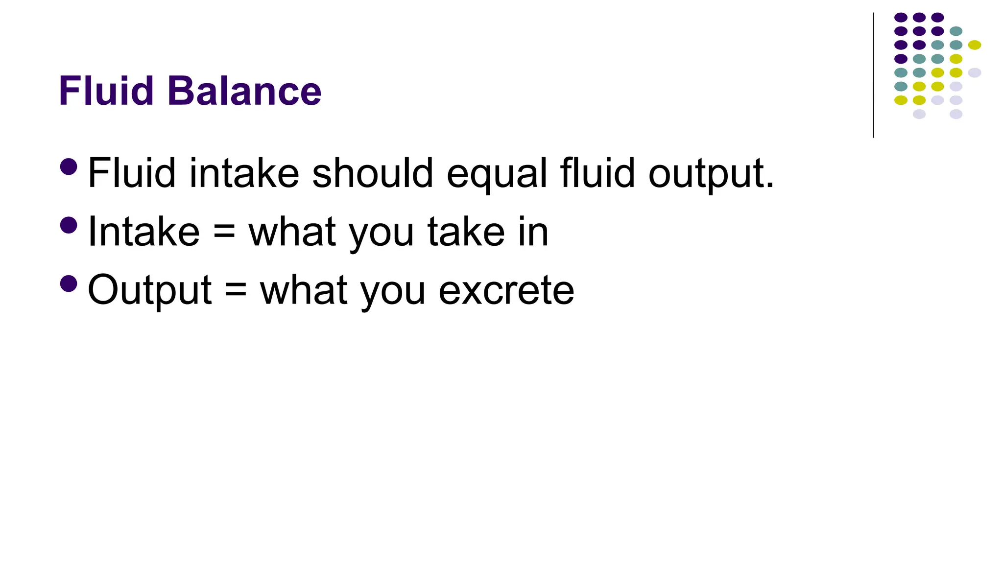 Intake and output charting in nursing care | PPTX