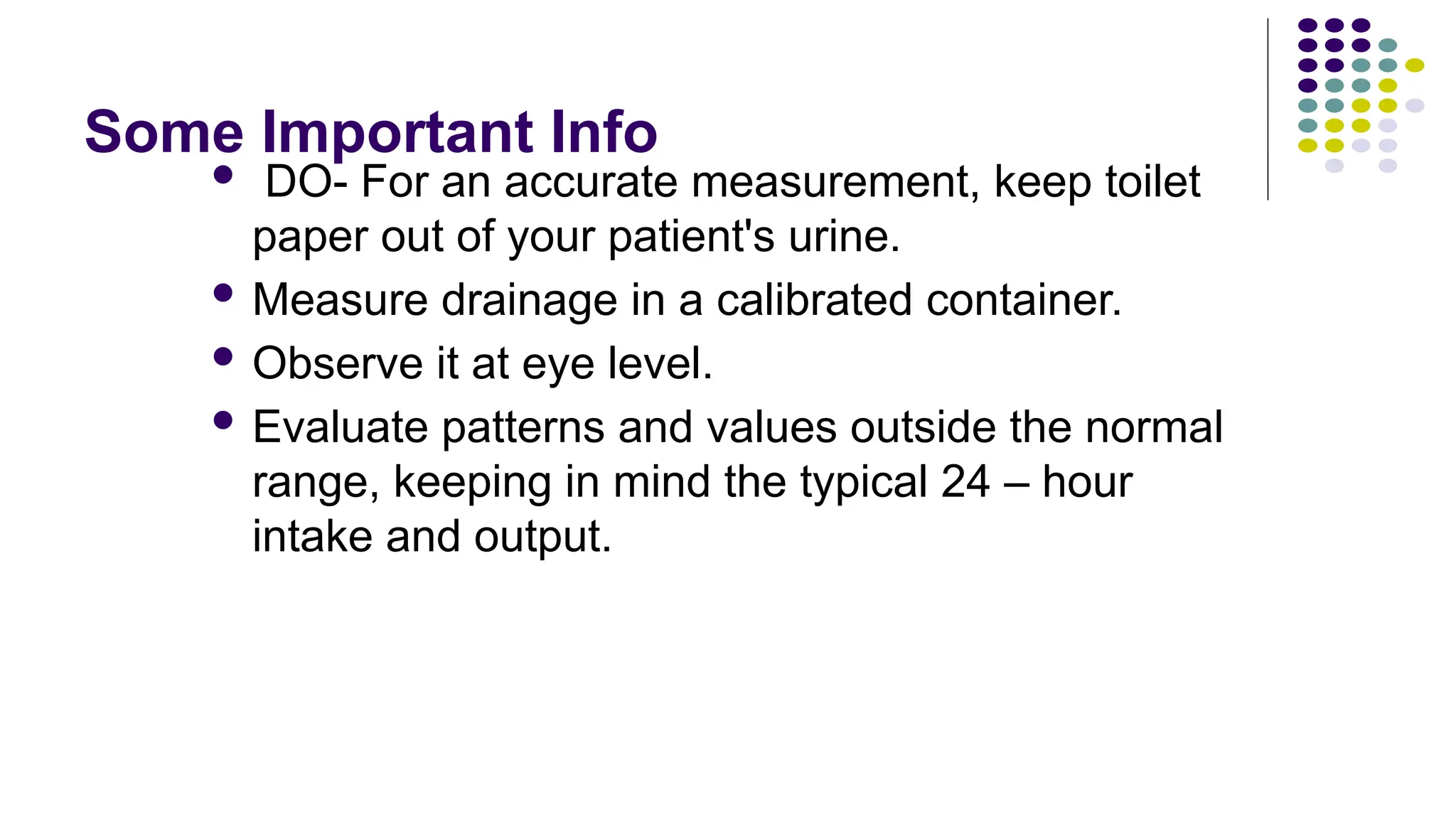 Intake and output charting in nursing care | PPTX