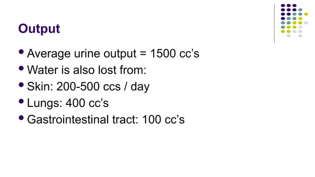 Intake and output charting in nursing care | PPTX