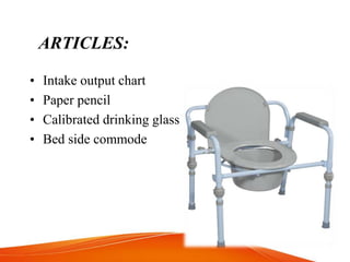 Intake Output Charting.pptxMeasurement of all those fluids entering the clients body such as ...