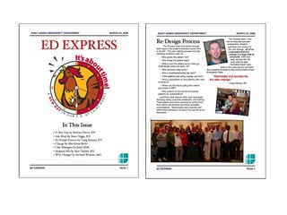 ED Process Redesign | PPT