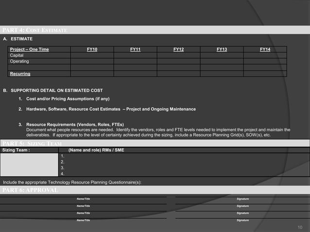 Intake Process Itpmo | PPT