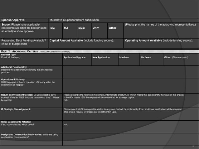 Intake Process Itpmo | PPT