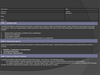 Intake Process Itpmo | PPTX