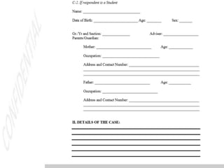 Intake sheet | PPTX
