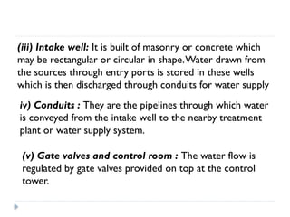 Intake Structure - Canal, Reservoir, River | PPTX