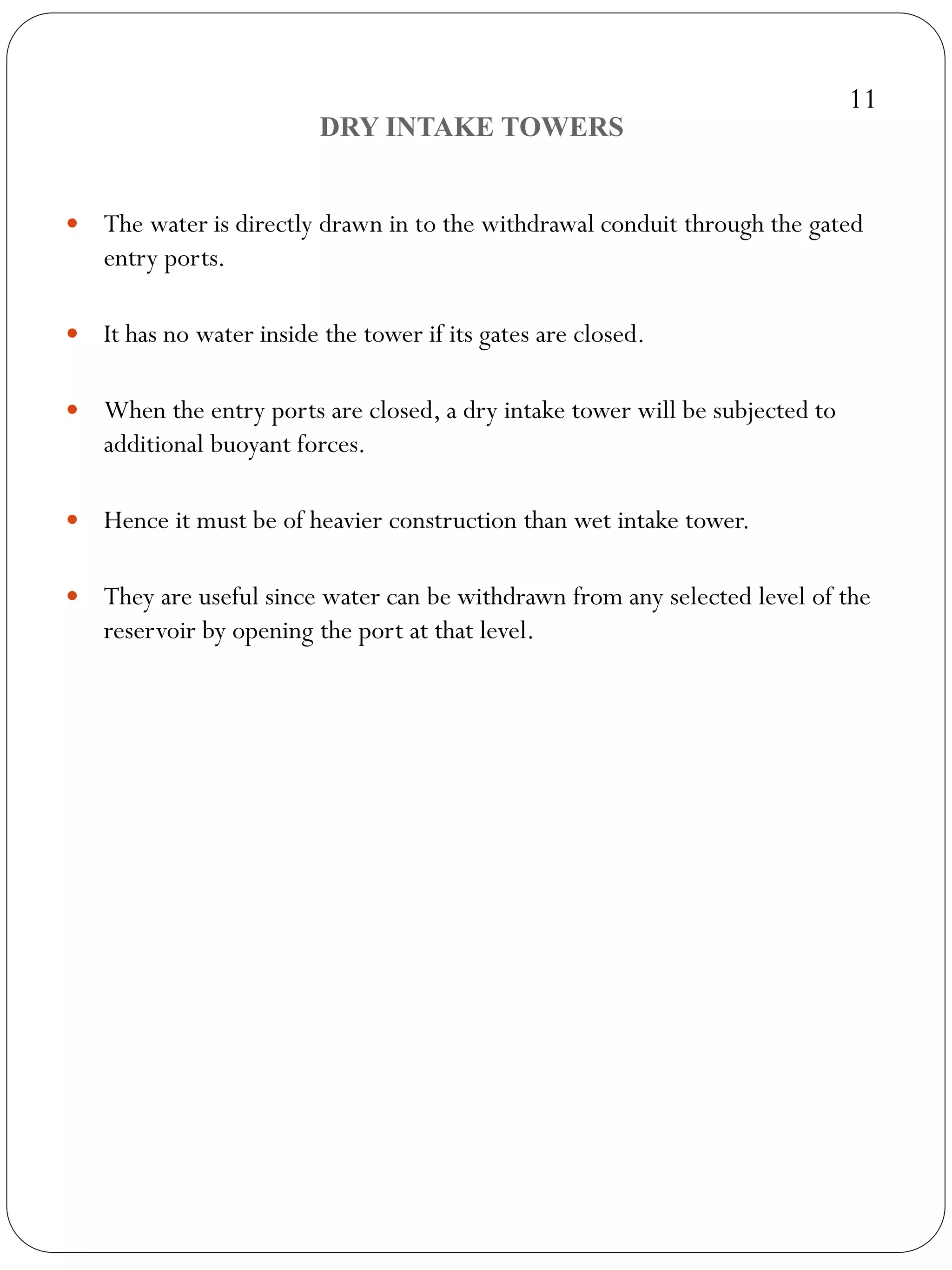 Intake structures by RAHUL | PPTX