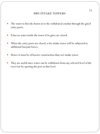 Intake structures by RAHUL | PPTX