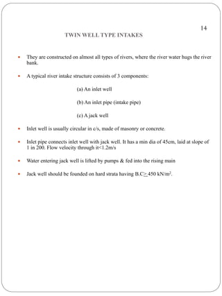 Intake structures by RAHUL | PPTX