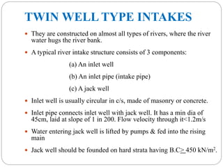 Intake structures | PPTX