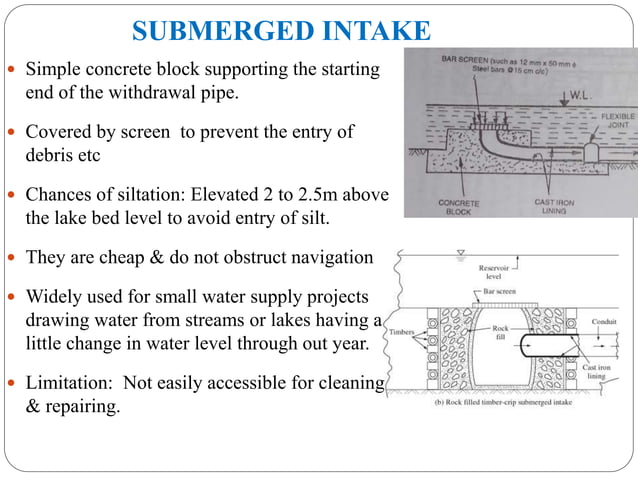 Intake structures | PPTX