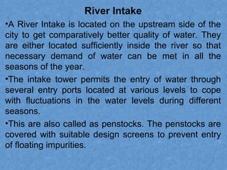 Intake structures-Introduction | PPT