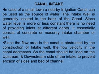 Intake structures-Introduction | PPT