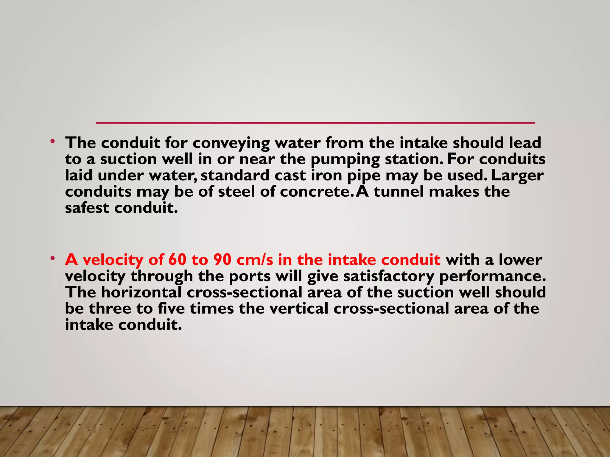 Intake structures in wwwe | PPT