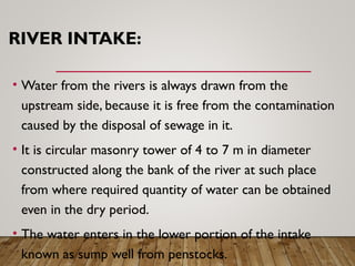 Intake structures in wwwe | PPT