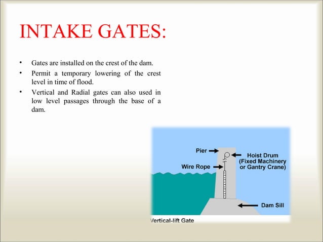 Intake works at diversion | PPT