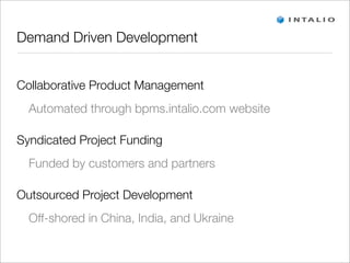 Intalio Corporate Presentation | PDF