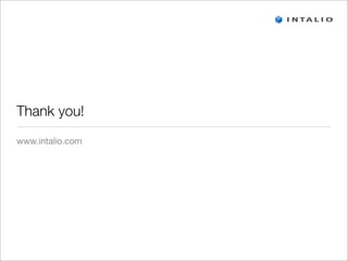 Intalio Corporate Presentation | PPT