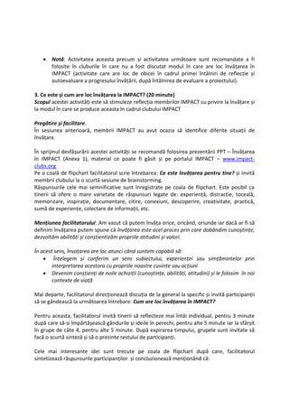 Întâlnirea II de reflecţie şi autoevaluare | PDF