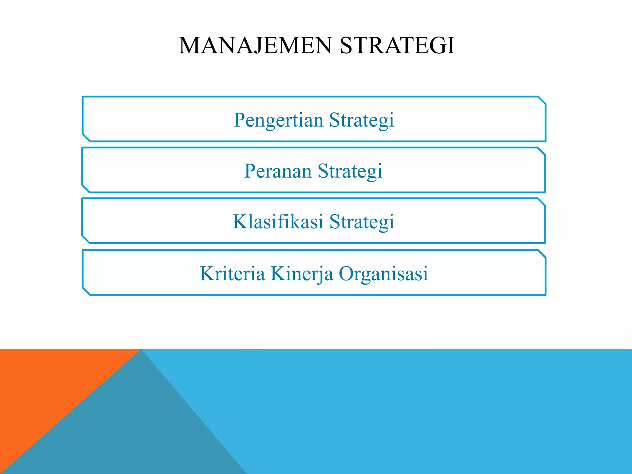 Intan - manajemen strategi | PPTX