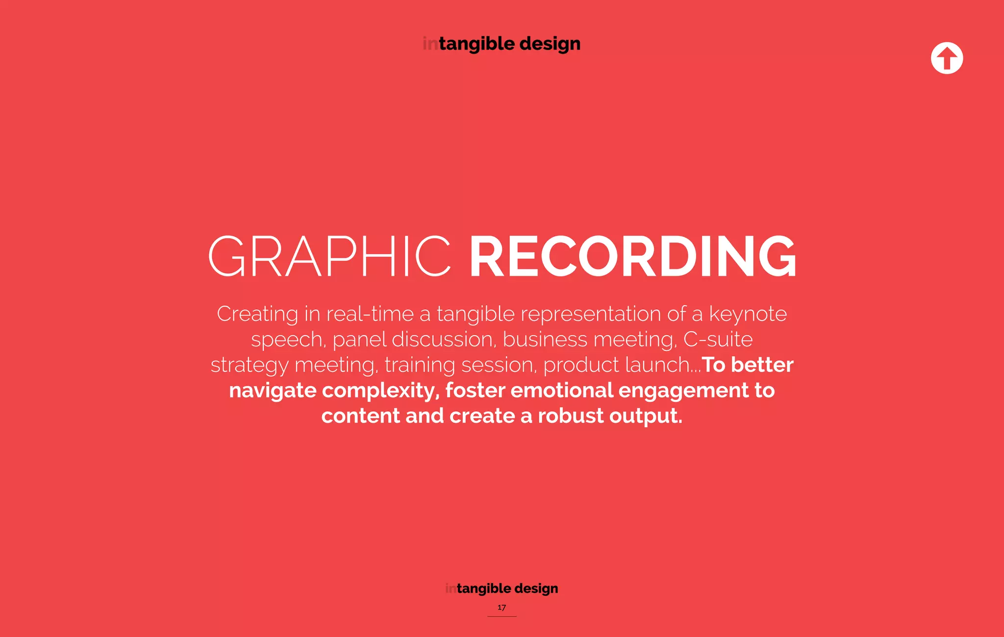 intangible design portfolio | PPT