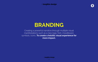 intangible design portfolio | PPT