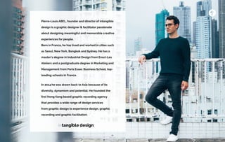 intangible design portfolio | PPT