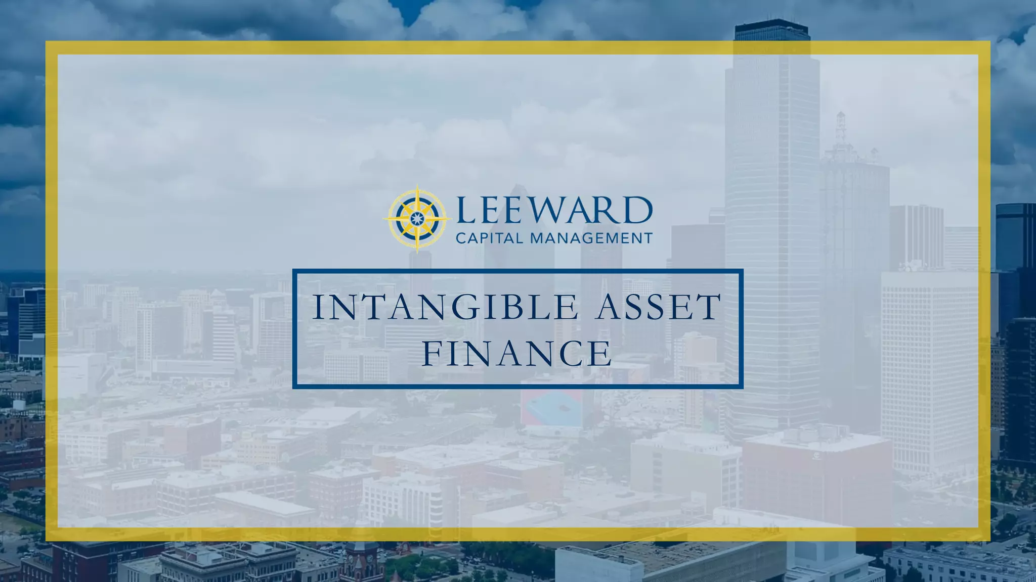 An Introduction to Intangible Asset Finance | PPT