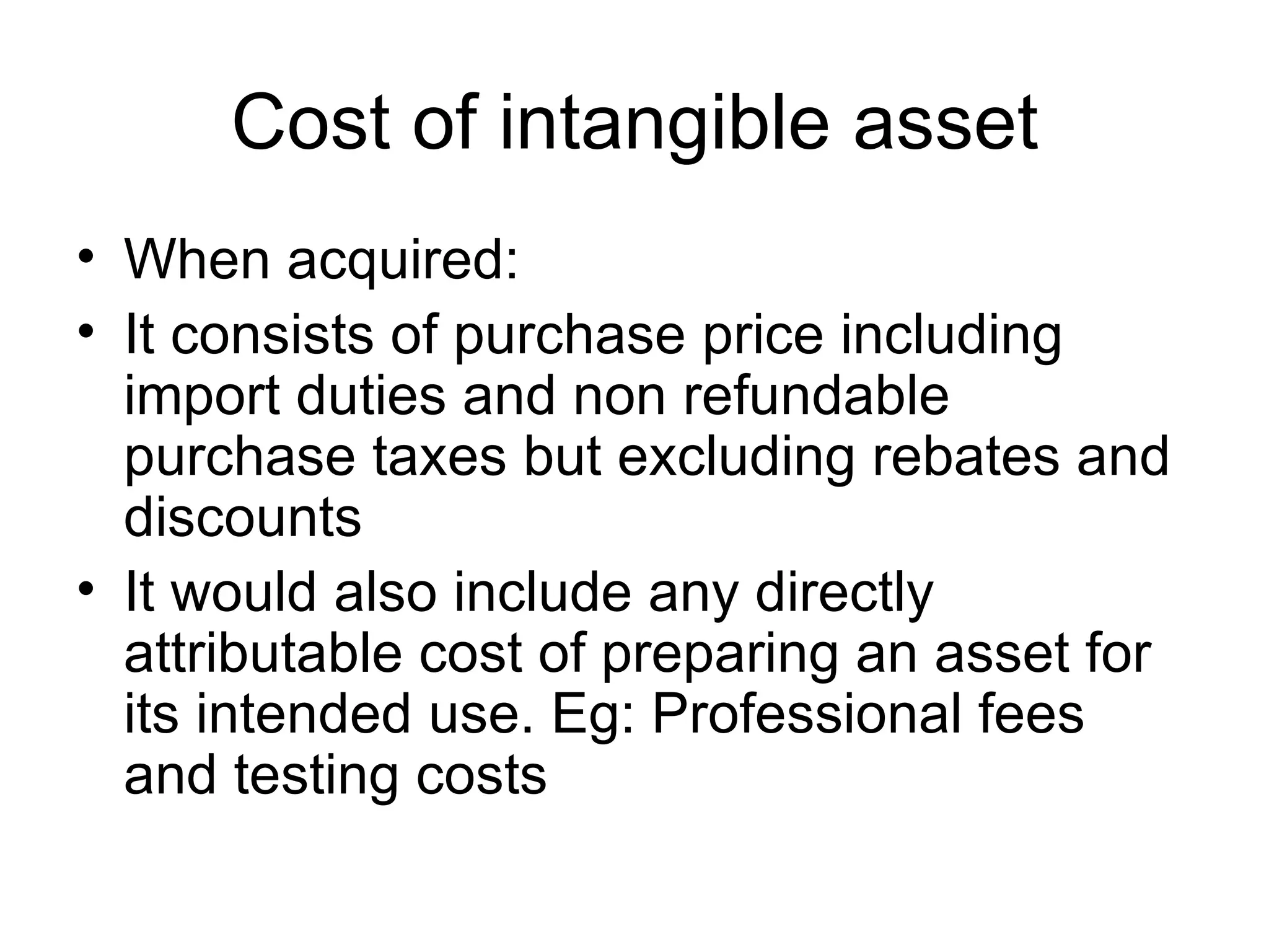 Intangible assets ias 38 | PPT