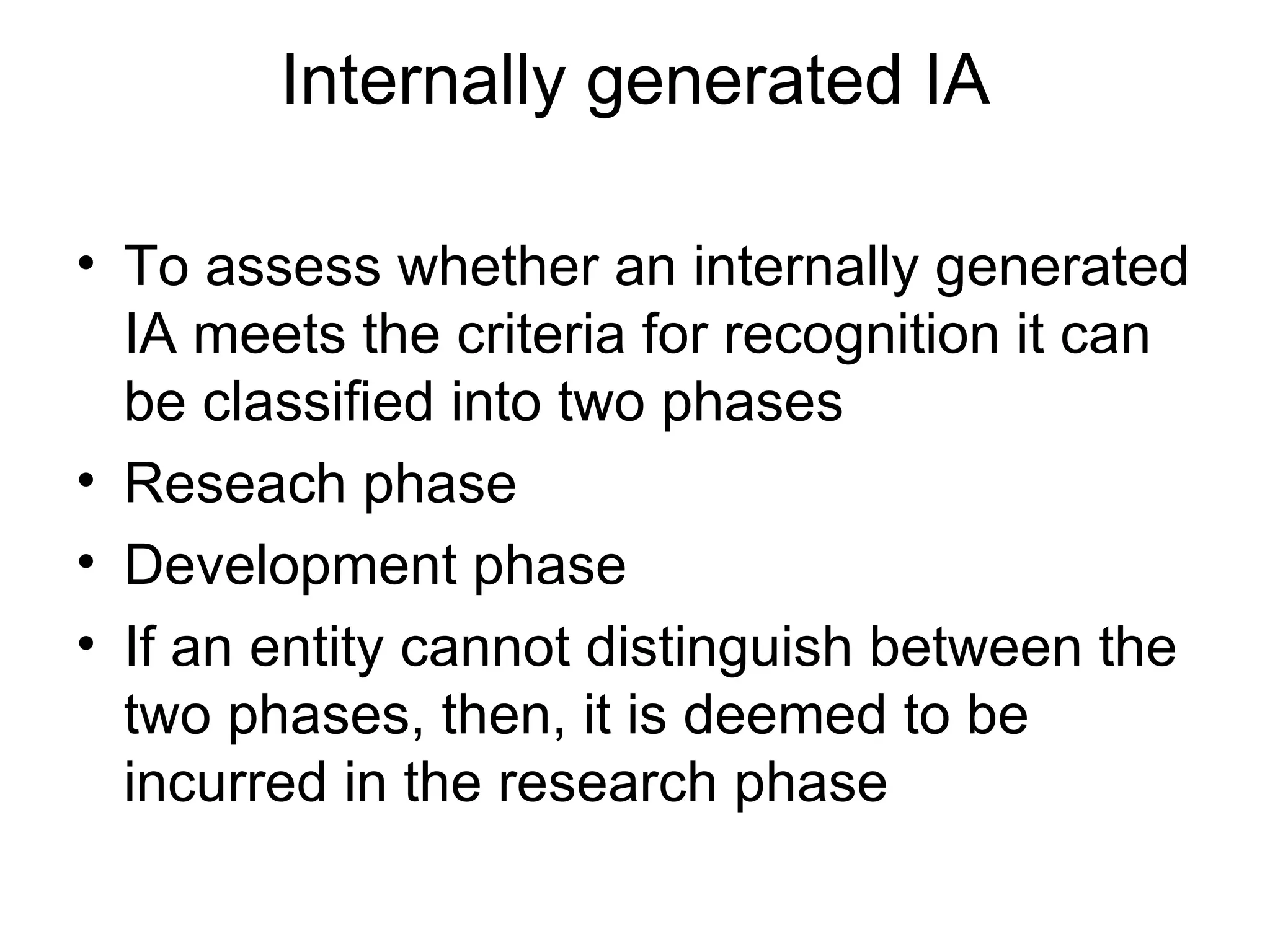 Intangible assets ias 38 | PPT