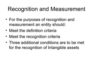 Intangible assets ias 38 | PPT