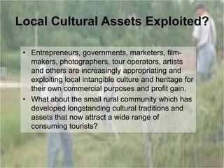 Intangible Cultural Heritage Tourism | PPTX