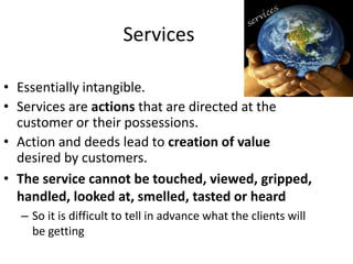 Intangible Services | PPT