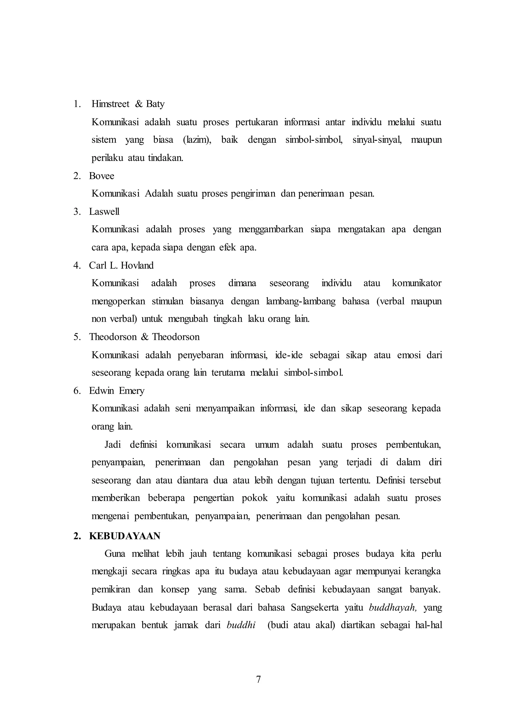 KOMUNIKASI DAN BUDAYA | DOCX