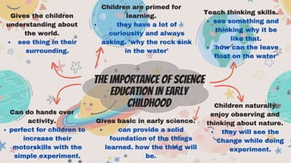 The Importance of Science Education in ECE | PDF