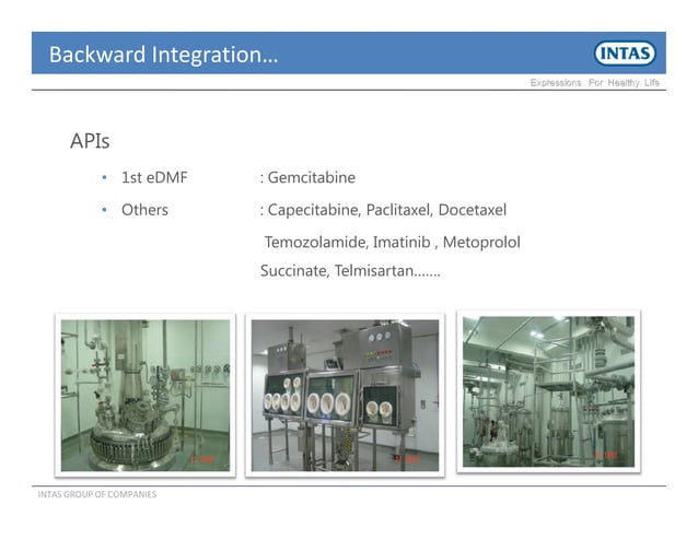 Intas corporate ppt | PDF