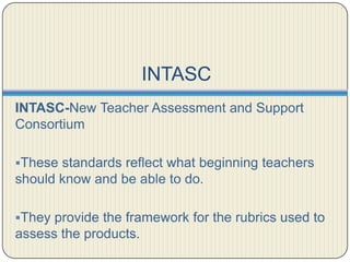 Intasc Standards presentation | PPTX