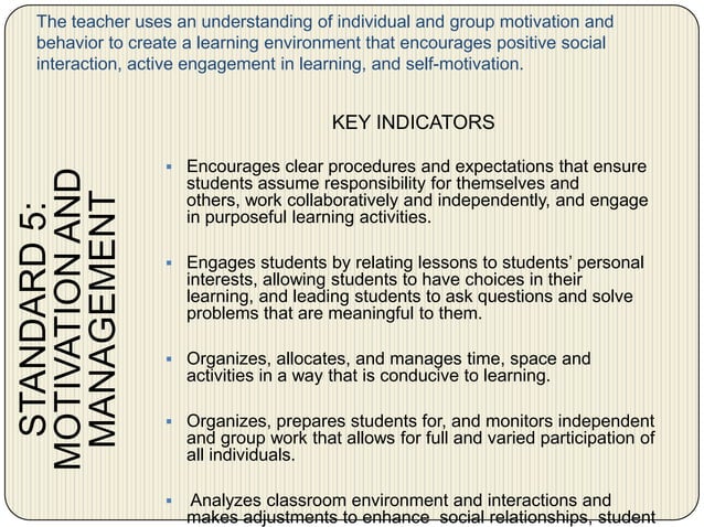 Intasc Standards presentation | PPTX | Professional School ...