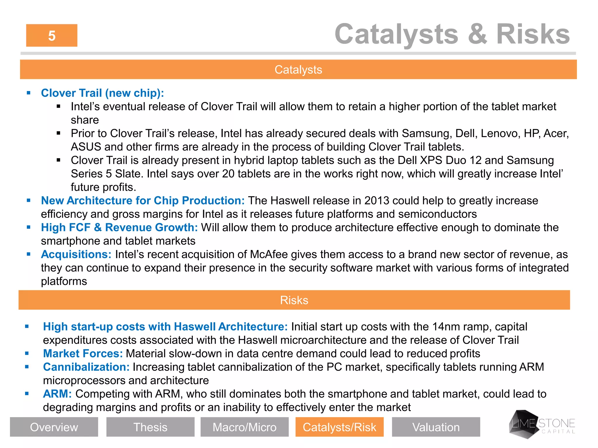 Intel Corporation (INTC) Stock Pitch | PDF
