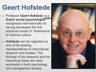 Intcult comm present hofstede. Group 3 | PPTX