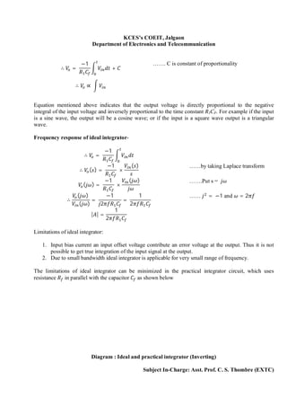 Linear Integrated Circuit | PDF