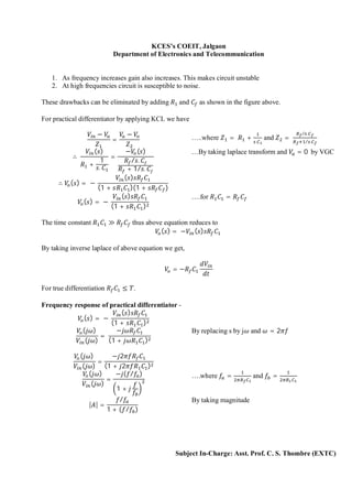 Linear Integrated Circuit | PDF
