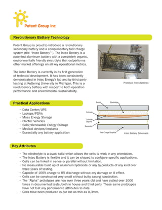 Intec data sheet | PDF | Power and Energy Industry | Industries