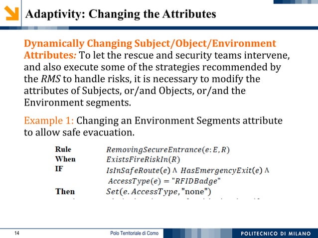 Risks in Smart Environments and Adaptive Access Controls | PPT