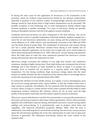 microwave applications in thermal food processing | PDF