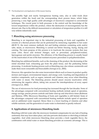 microwave applications in thermal food processing | PDF