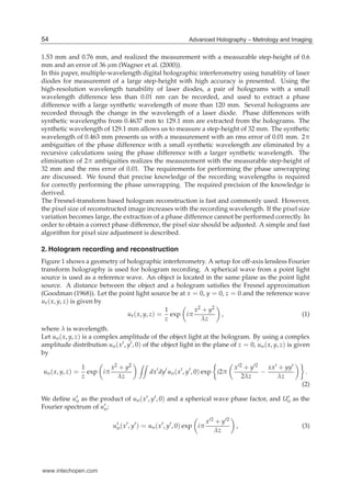 In tech multiple-wavelength_holographic_interferometry_with_tunable_laser_diodes | PDF