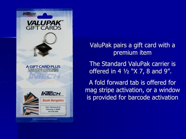 InTech Direct ValuPak | PPT | Gifts and Greetings Cards | Shopping