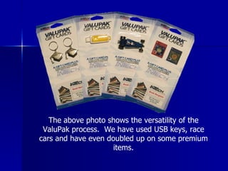 InTech Direct ValuPak | PPT | Gifts and Greetings Cards | Shopping